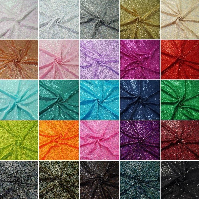 Sequin Dancewear Fabric – Premium Quality Stretch Sequin Fabric for ...