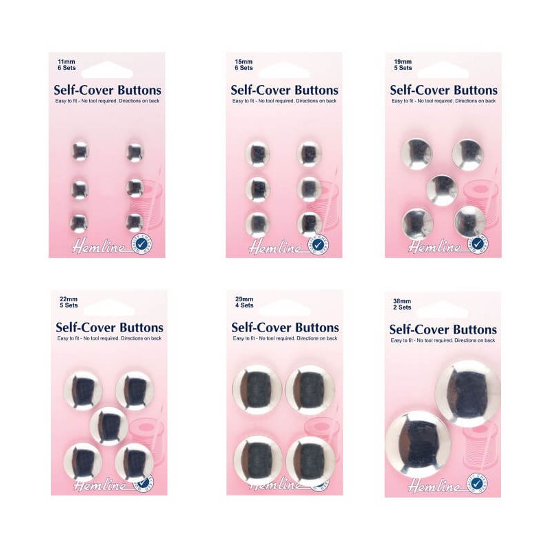 Self Cover Buttons