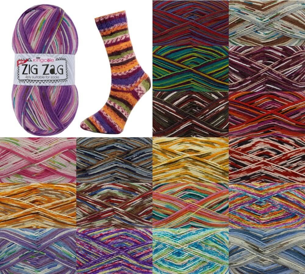 King Cole Chunky Tweed Knitting Yarn Acrylic Wool 100g Wool