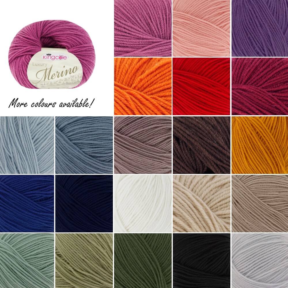 King Cole Chunky Tweed Knitting Yarn Acrylic Wool 100g Wool