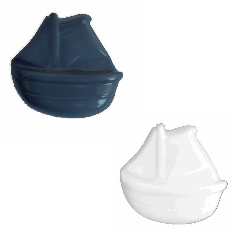 ABC Buttons 15mm Sailing Boat Ship Button Poly Shank 24 Lignes