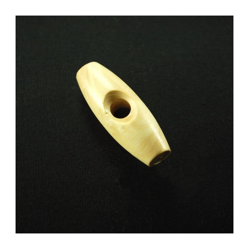 1 x 32mm Wooden Toggle Button Jacket Duffle Coat